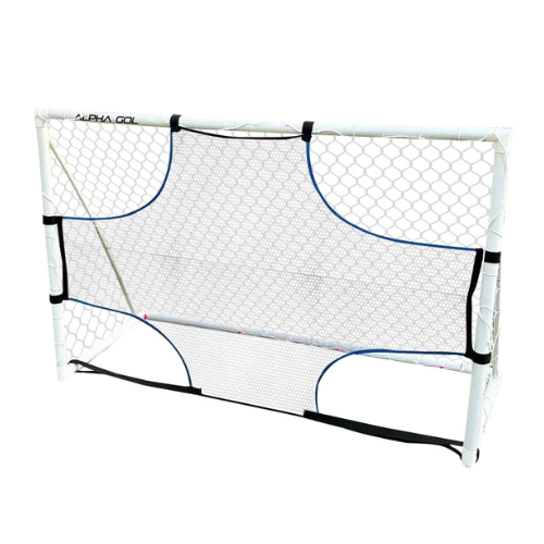 Alpha Gol 1.8m UPVC Football Goal with Target Net - Alpha Elite Gear